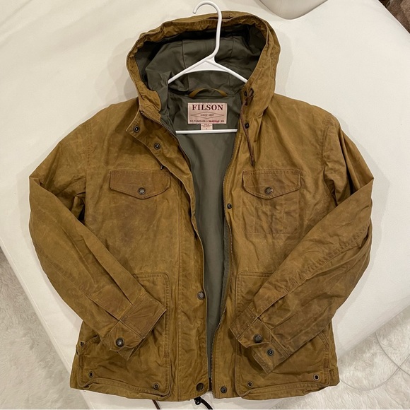 Filson | Jackets & Coats | Filson Co Waxed Tin Cloth Work Jacket | Poshmark